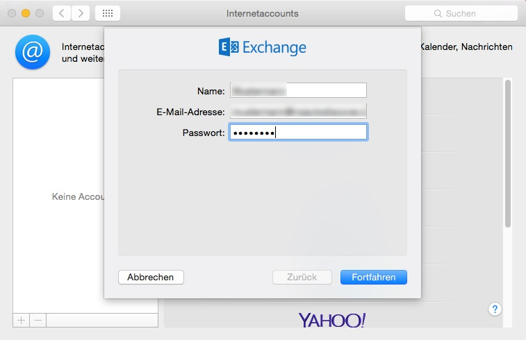 Manuelle Einrichtung eines Exchange-Postfachs in Apple Mail (1279)